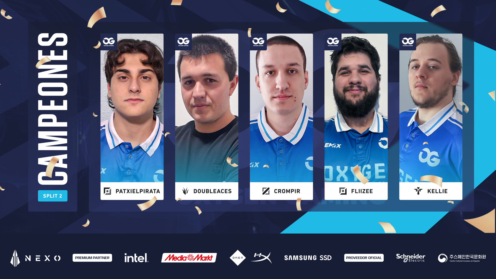 Oxygen Gaming gana el segundo split de la Liga Nexo Press Room - GGTech Entertainment